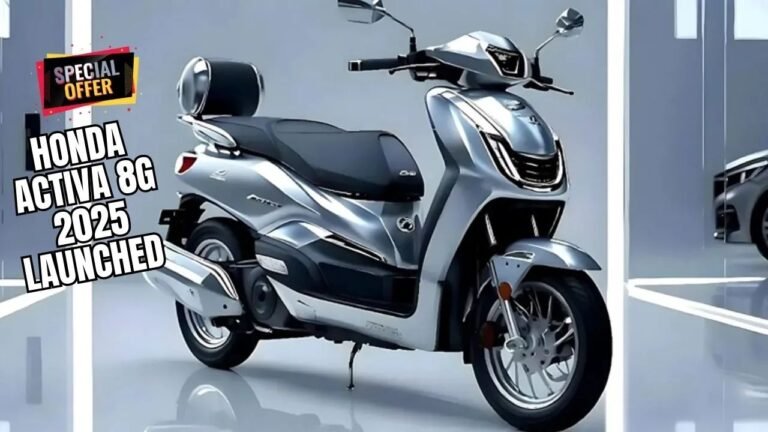 Honda Activa 8G 2025 Launched in India – Mileage, Digital Features, and ...